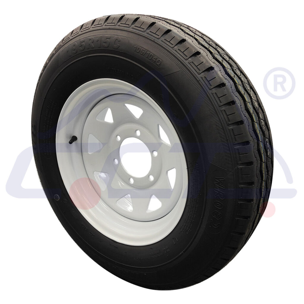 195R15C Trailer Wheel - Century Trailers